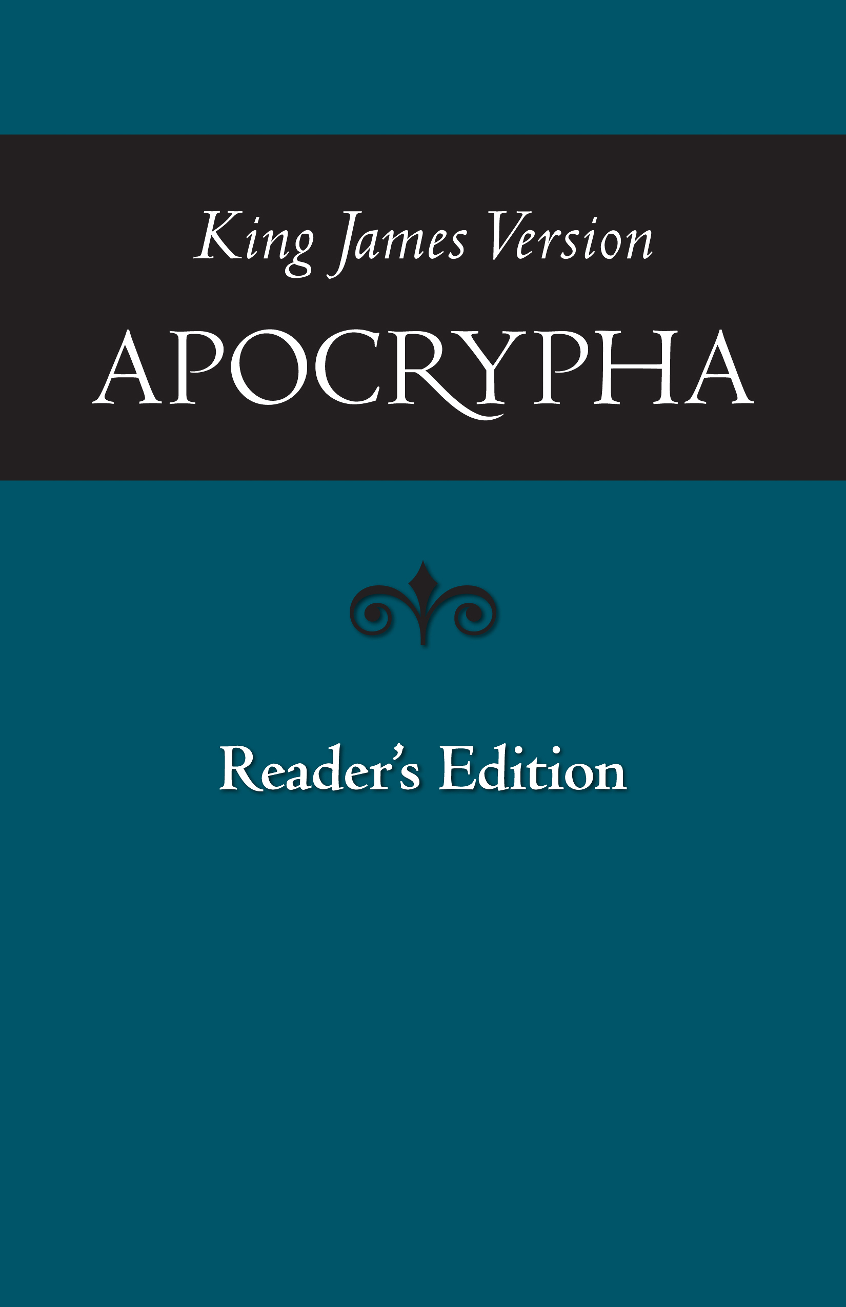 KJV Apocrypha, Reader's Edition | Church Connect