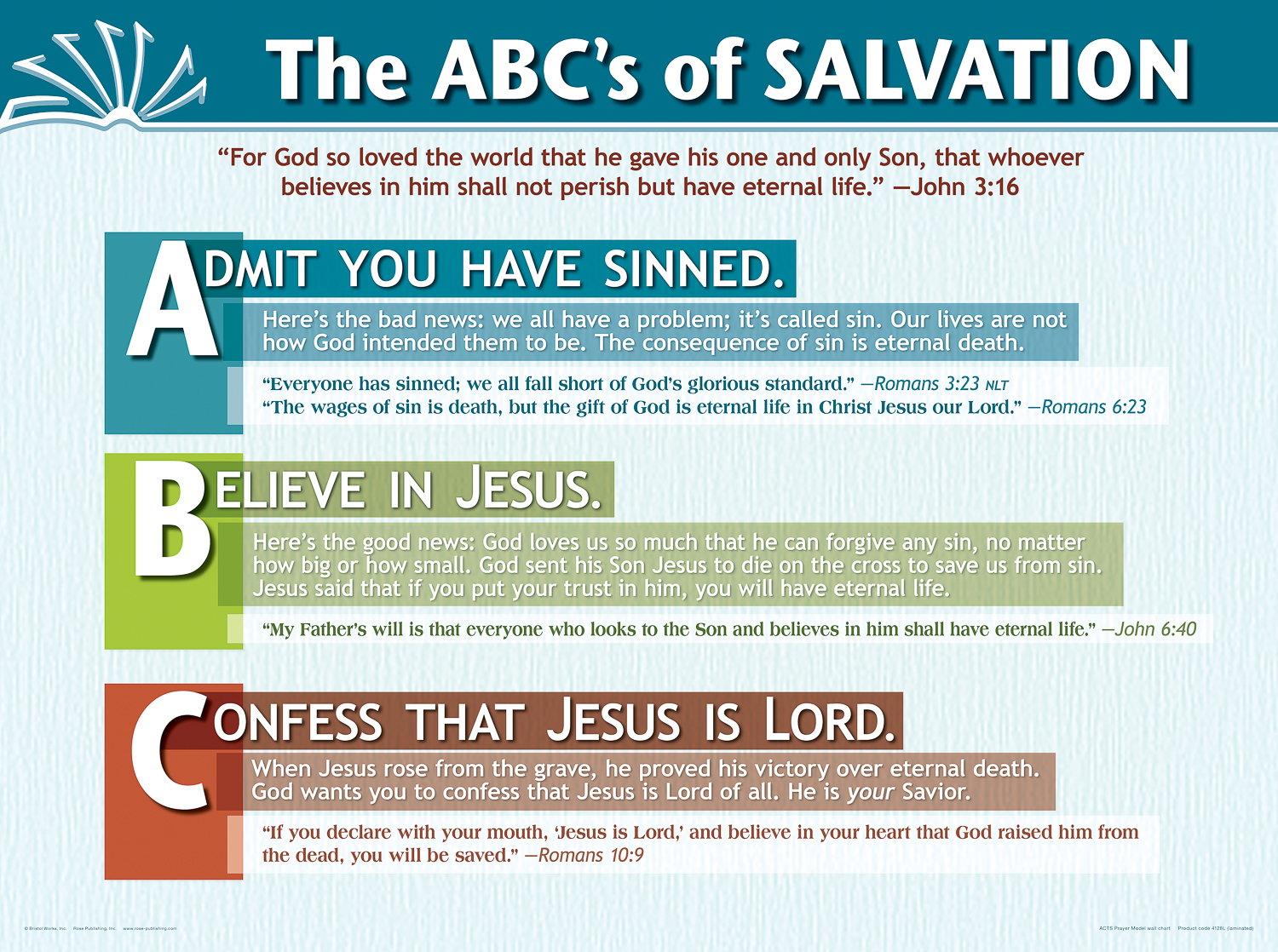 Abc Plan Of Salvation Printable 13 ABCs Of Salvation Ideas
